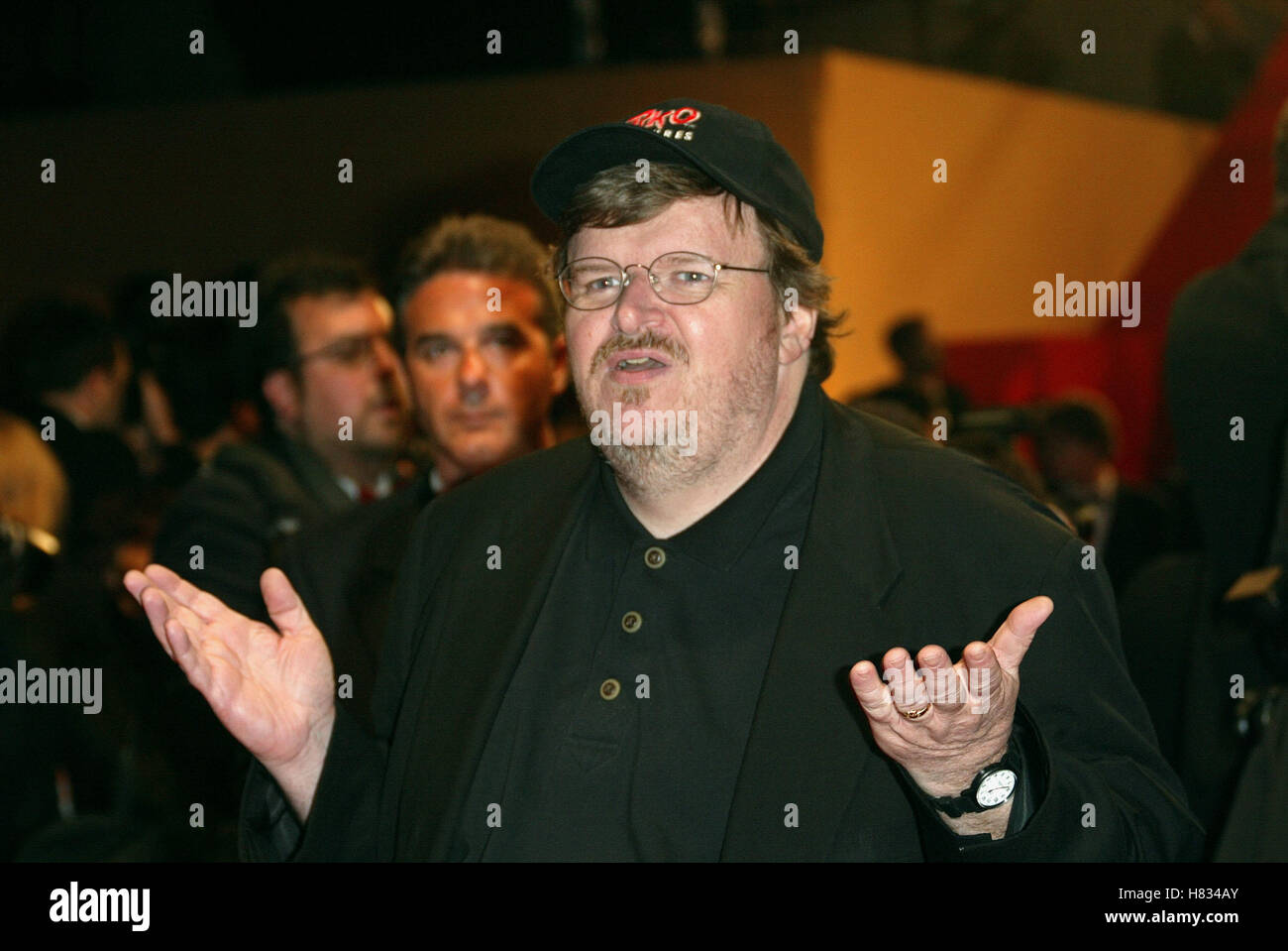 MICHAEL MOORE. CANNES FILM FESTIVAL 2002 CANNES FILM FESTIVAL CANNES ...