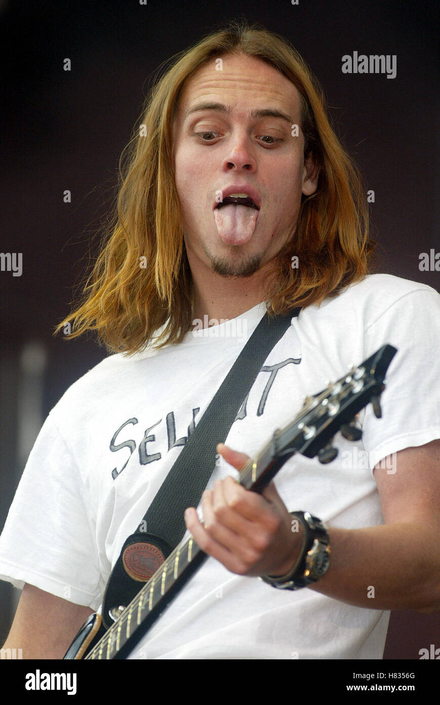 PAUL PHILLIPS ONE BIG SUNDAY LEICESTER VICTORIA PARK LEICESTER 08 September 2002 Stock Photo - Alamy