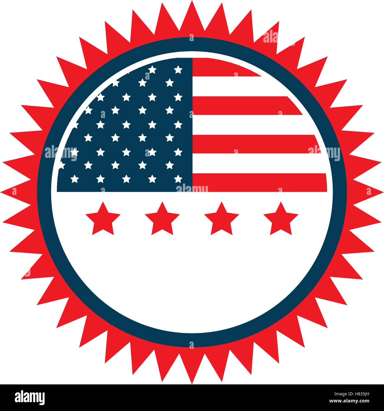 united states of america emblem Stock Vector Image & Art - Alamy