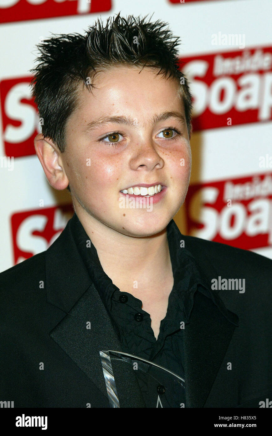 RAYMOND QUINN INSIDE SOAP AWARDS THE MAYFAIR CLUB LONDON ENGLAND 30 ...
