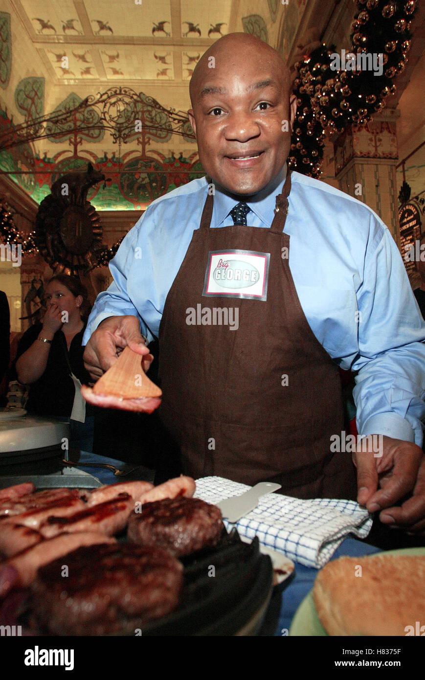GEORGE FOREMAN LEAN MEAN GRILLING MACHINE HARRODS LONDON ENGLAND 13 ...