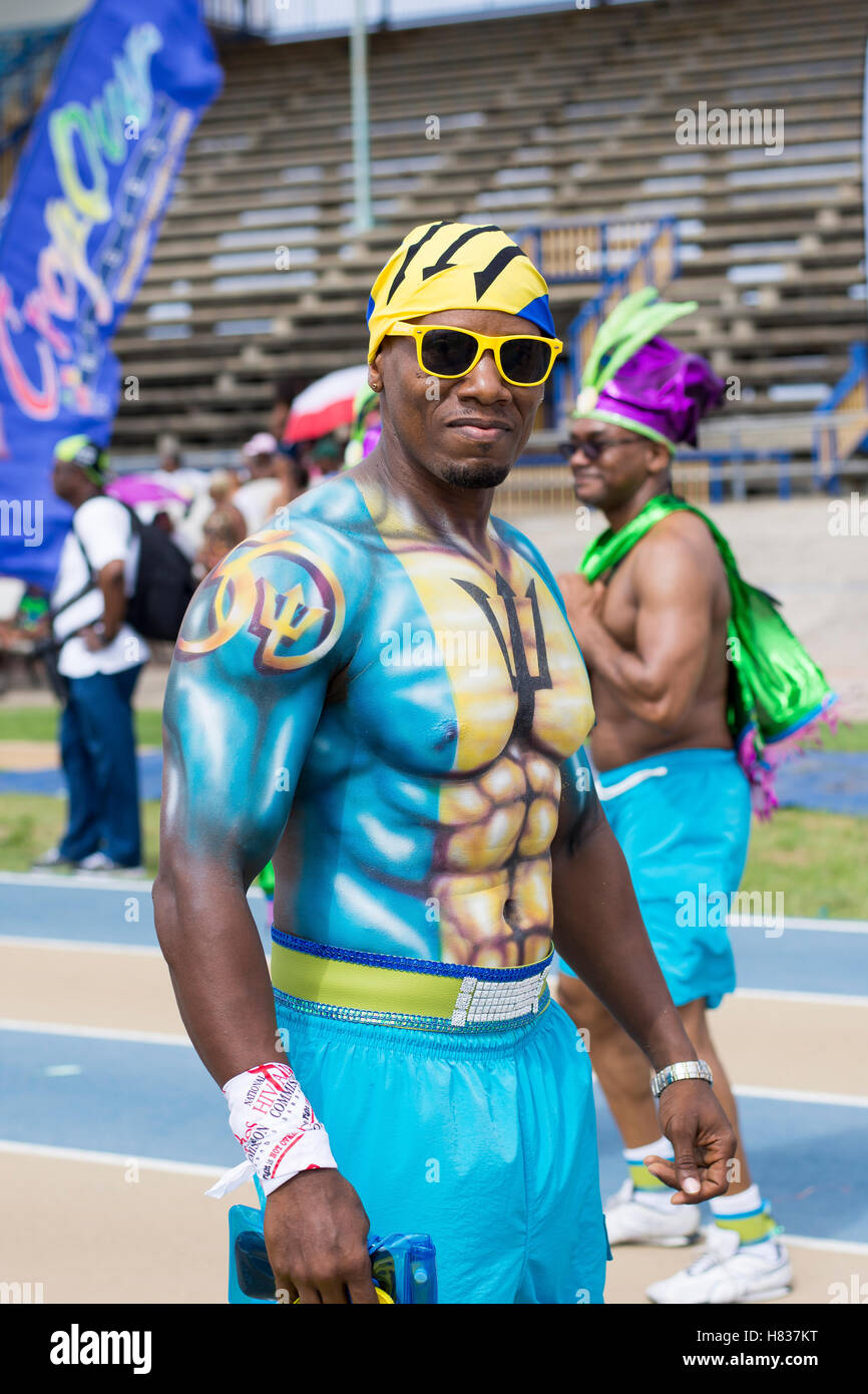 Barbados Crop Over Festival (Grand Kadooment 2016 in Barbados Stock ...