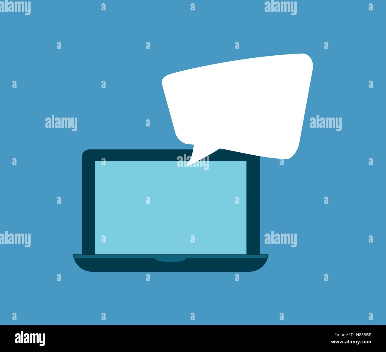 Chat bubble social media icon vector illustration graphic design Stock ...