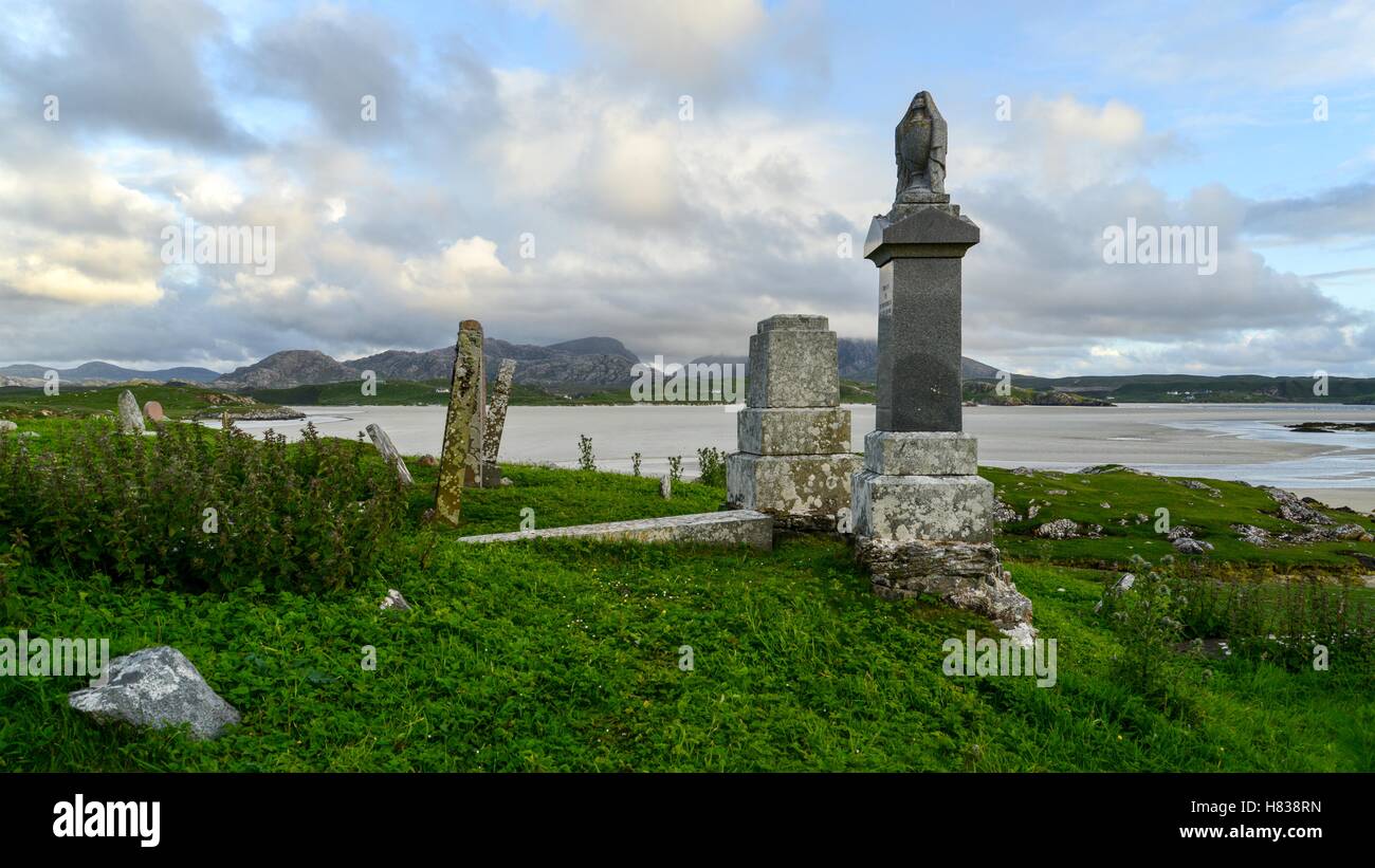 Baile na cille burial ground hi-res stock photography and images - Alamy