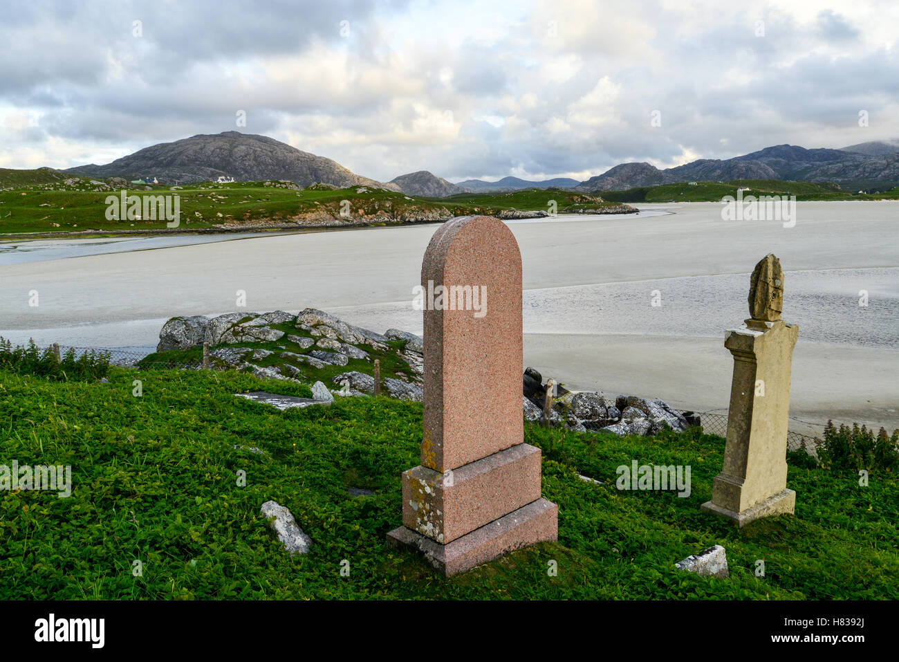 Baile-na-Cille Burial Ground Stock Photo - Alamy