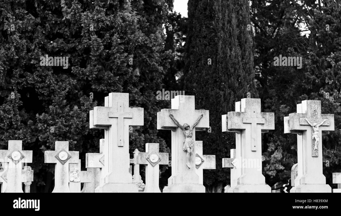Door tomb cemetery, religion and death Stock Photo - Alamy
