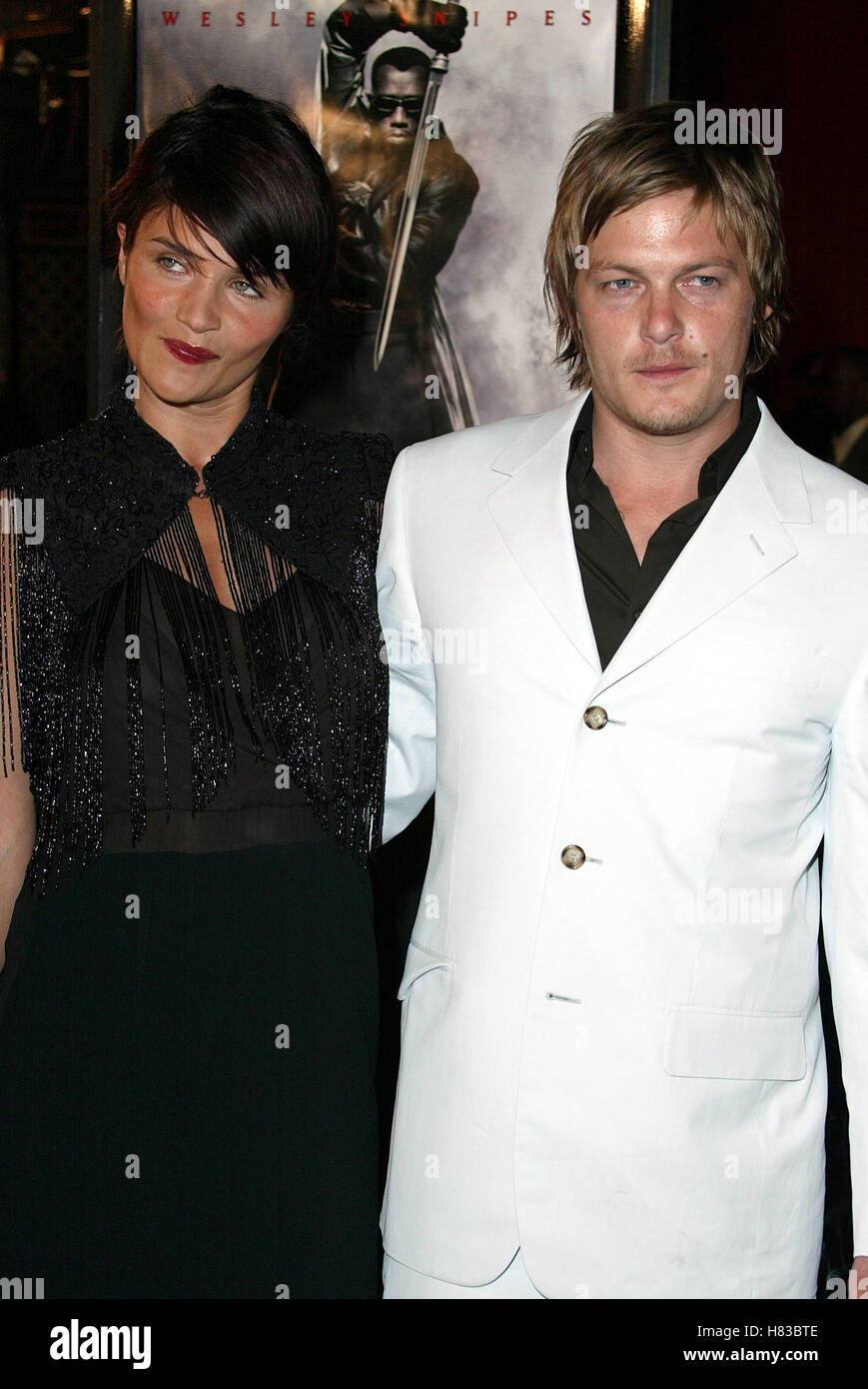 H. CHRISTIANSEN & N. REEDUS BLADE 2 FILM PREMIERE MANN'S CHINESE ...