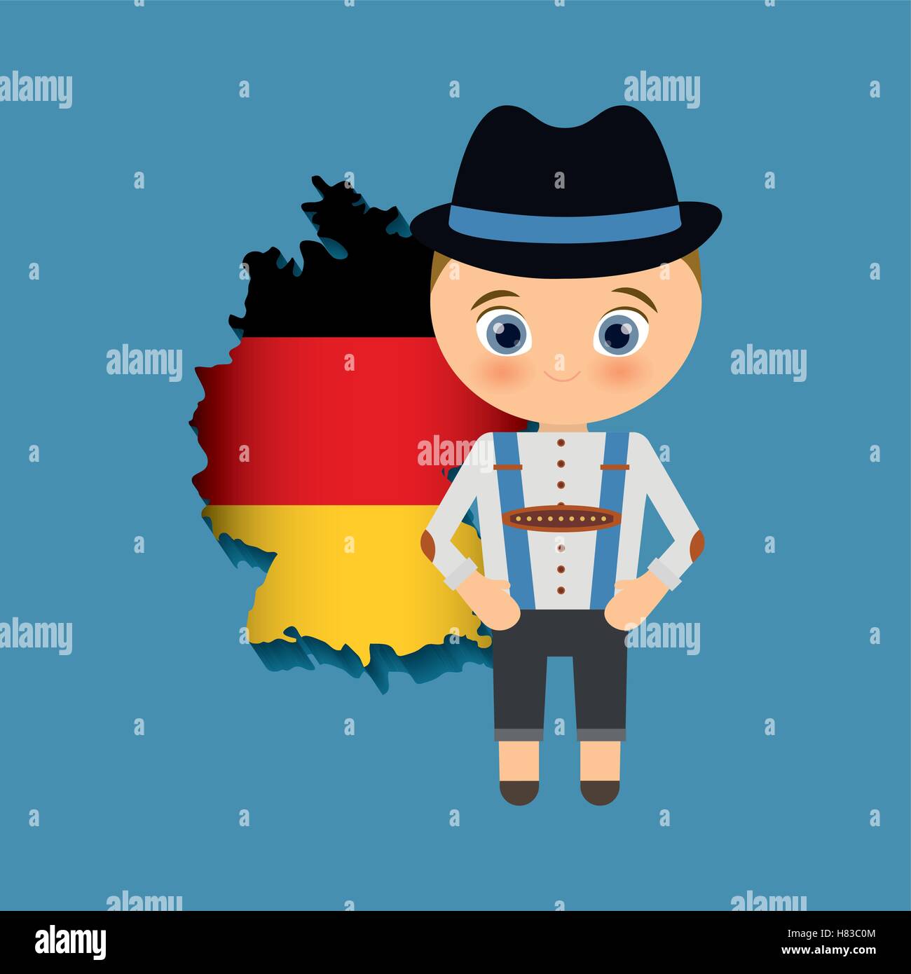 german oktoberfest cartoon Stock Vector Image & Art - Alamy