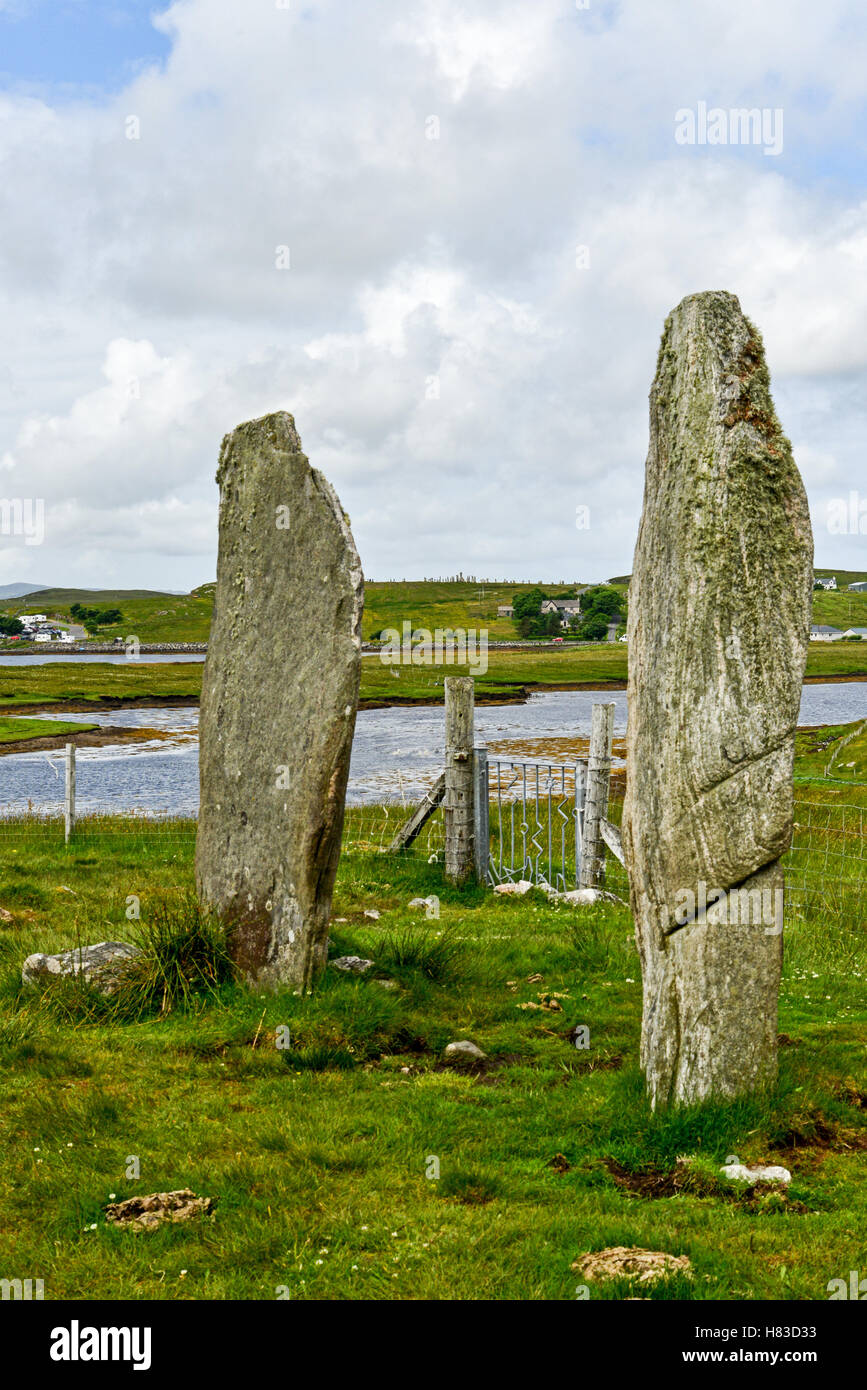 Callanish ii standing stones hi-res stock photography and images - Alamy