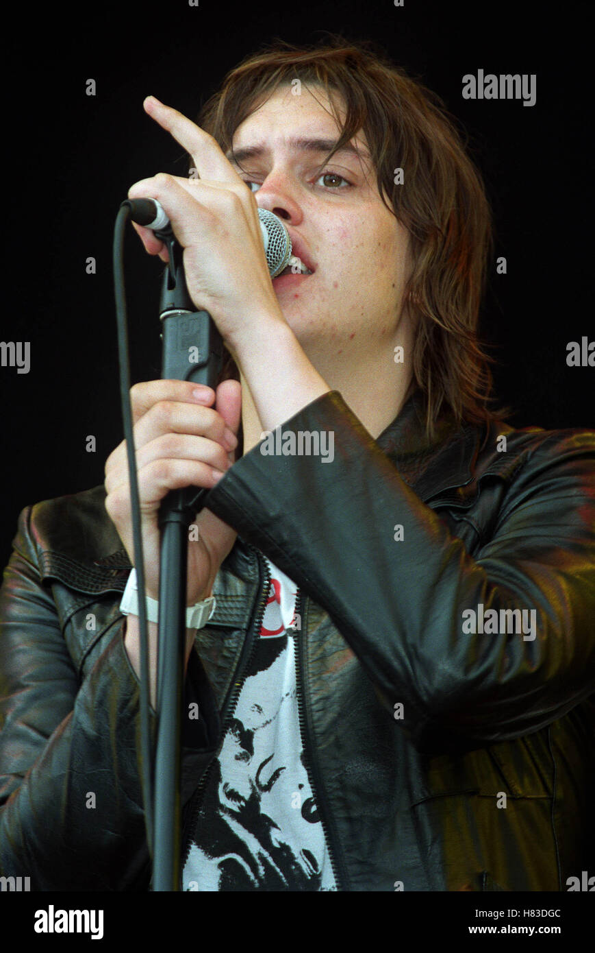 Strokes lead singer julian casablancas hi-res stock photography and ...