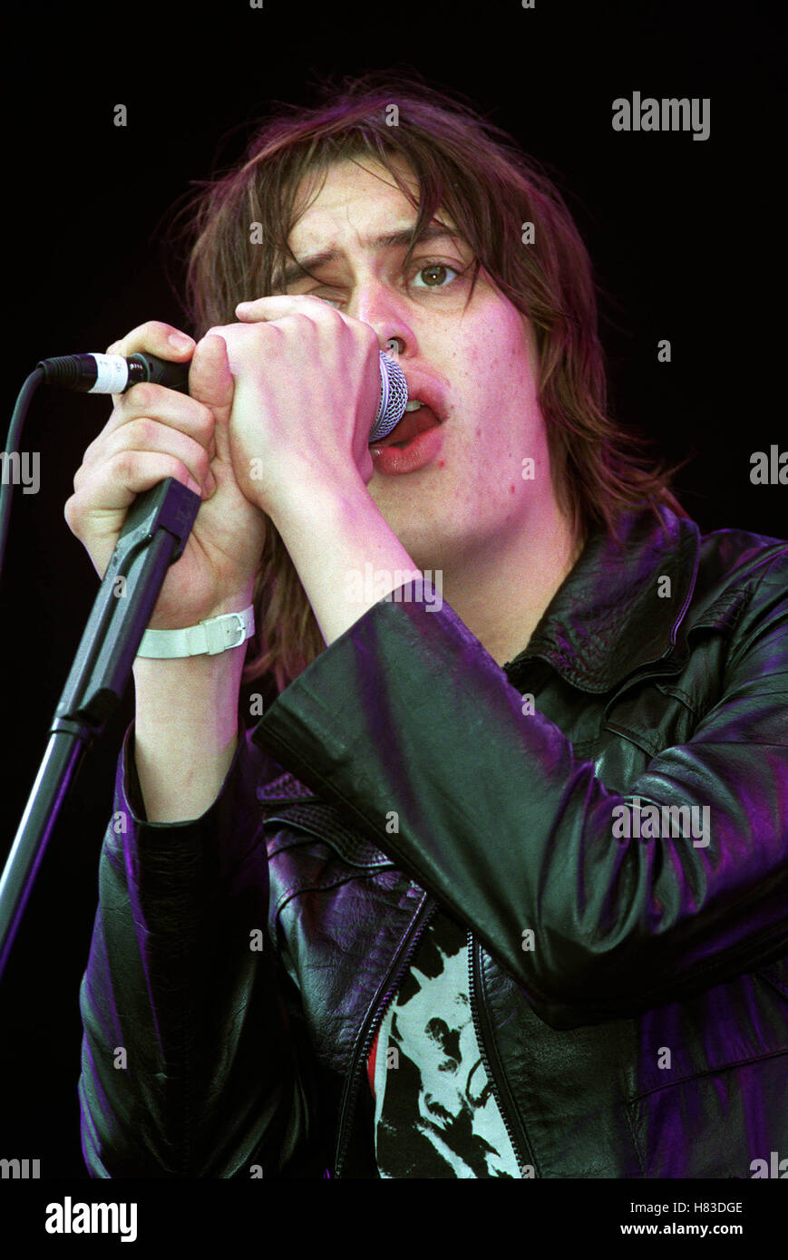Strokes lead singer julian casablancas hi-res stock photography and ...
