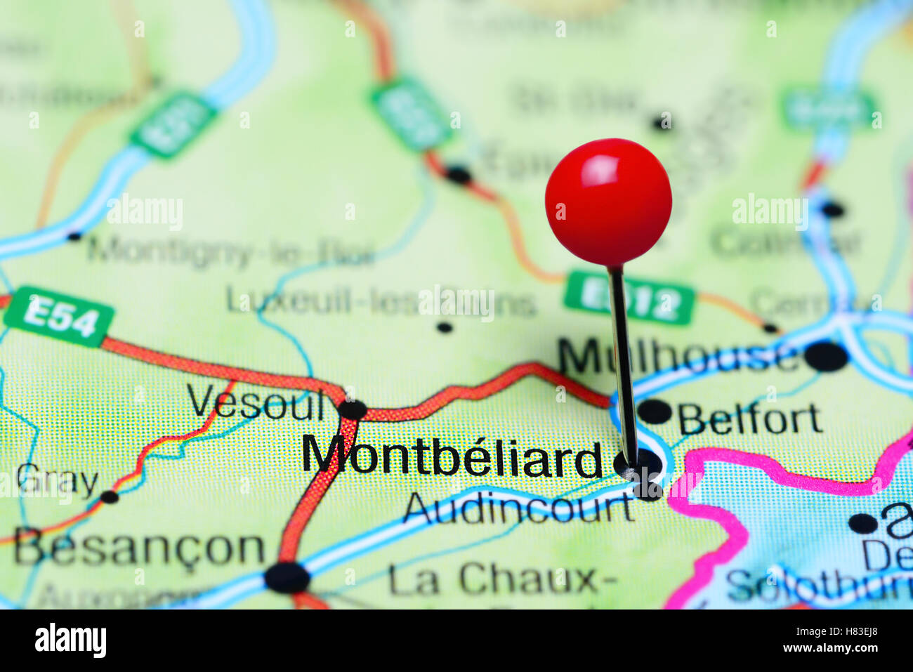 View city montbeliard france hi-res stock photography and images - Alamy