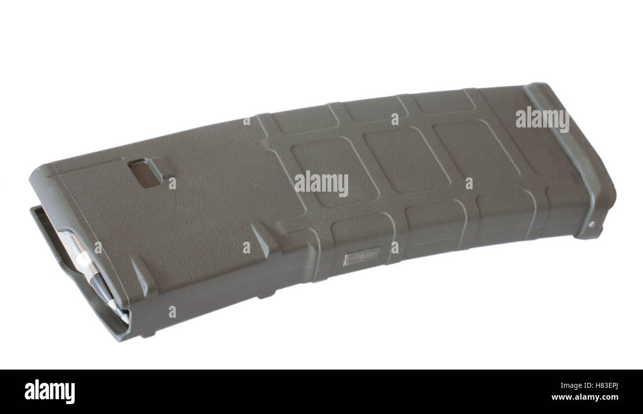 Assault rifle magazine Cut Out Stock Images & Pictures - Alamy