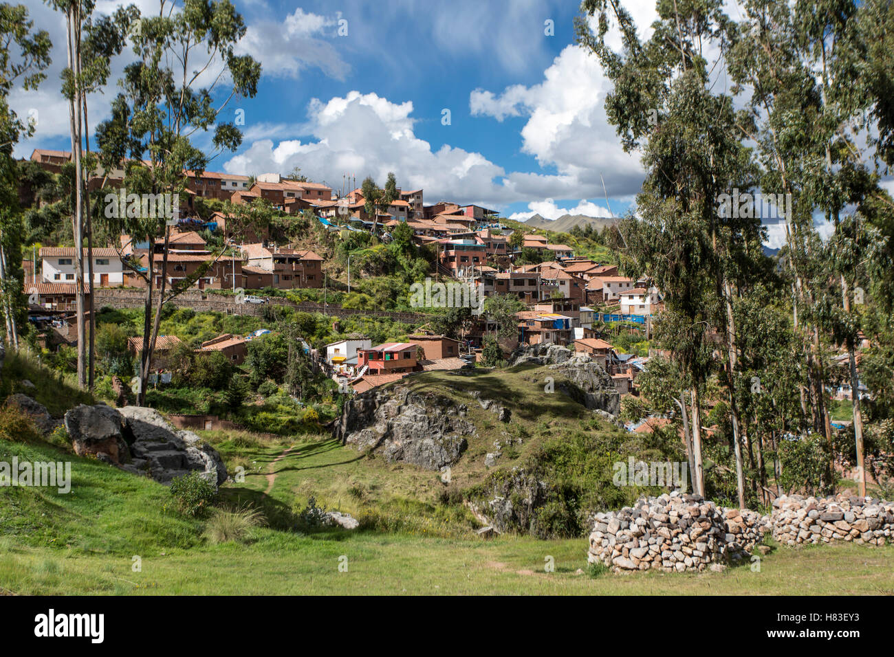 Peru village hi-res stock photography and images - Alamy