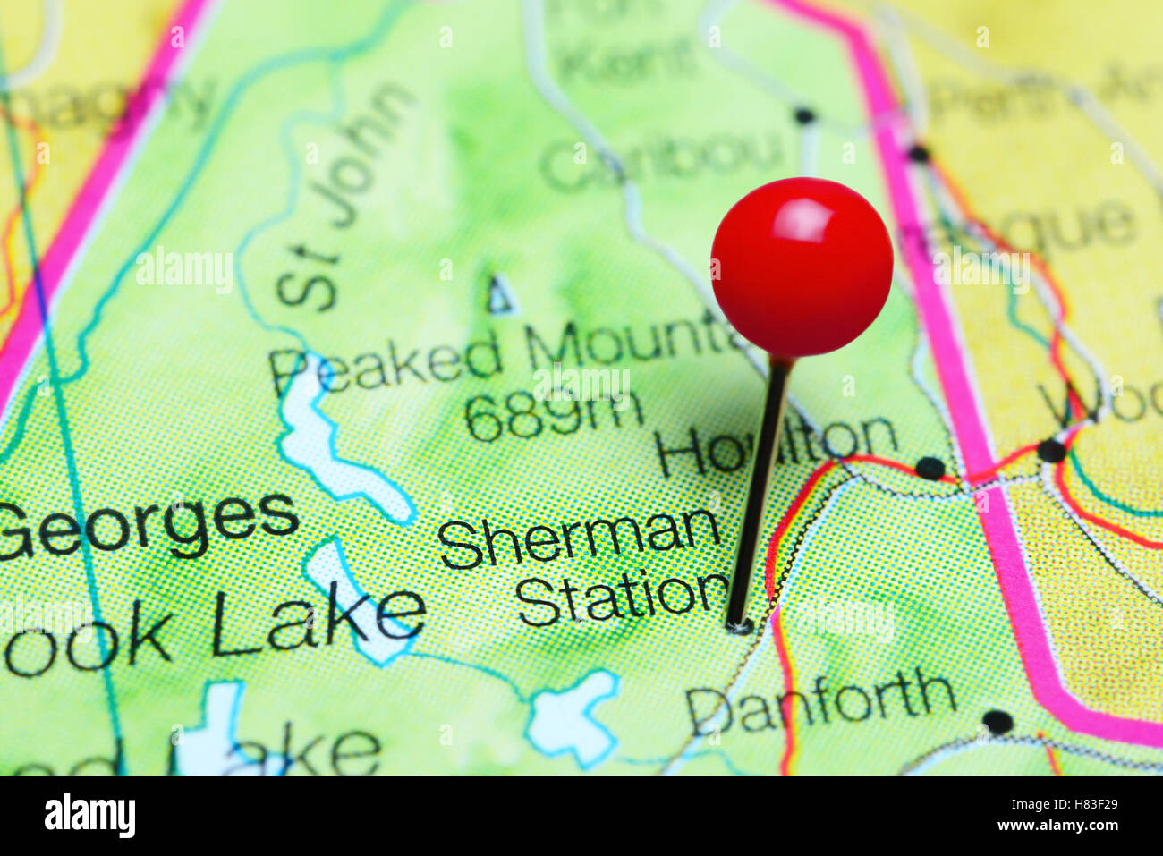 Sherman map High Resolution Stock Photography and Images - Alamy