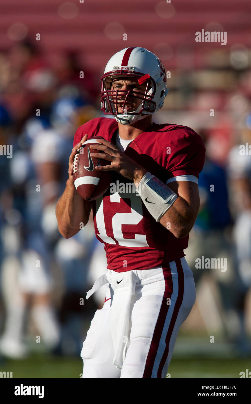 September 19, 2009; Stanford, CA, USA; Stanford Cardinal quarterback ...
