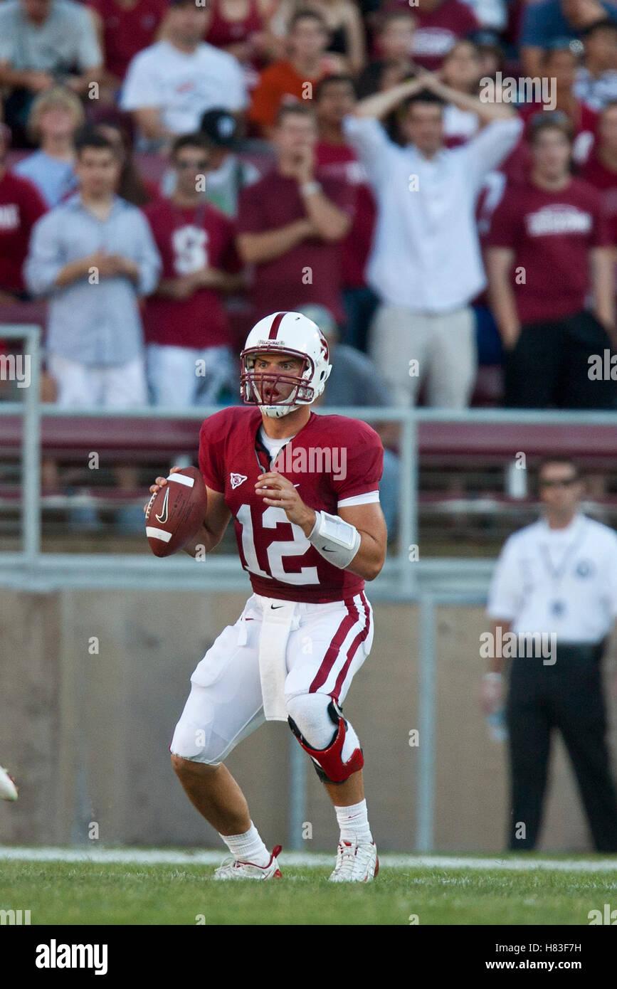 September 19, 2009; Stanford, CA, USA; Stanford Cardinal quarterback ...