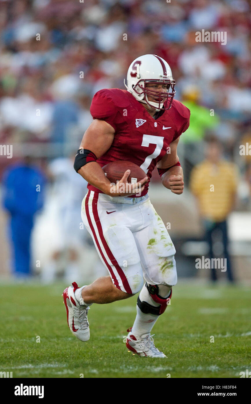 September 19, 2009; Stanford, CA, USA; Stanford Cardinal running back ...
