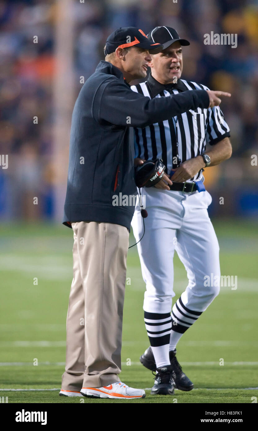 November 7, 2009; Berkeley, CA, USA; Oregon State Beavers head coach ...