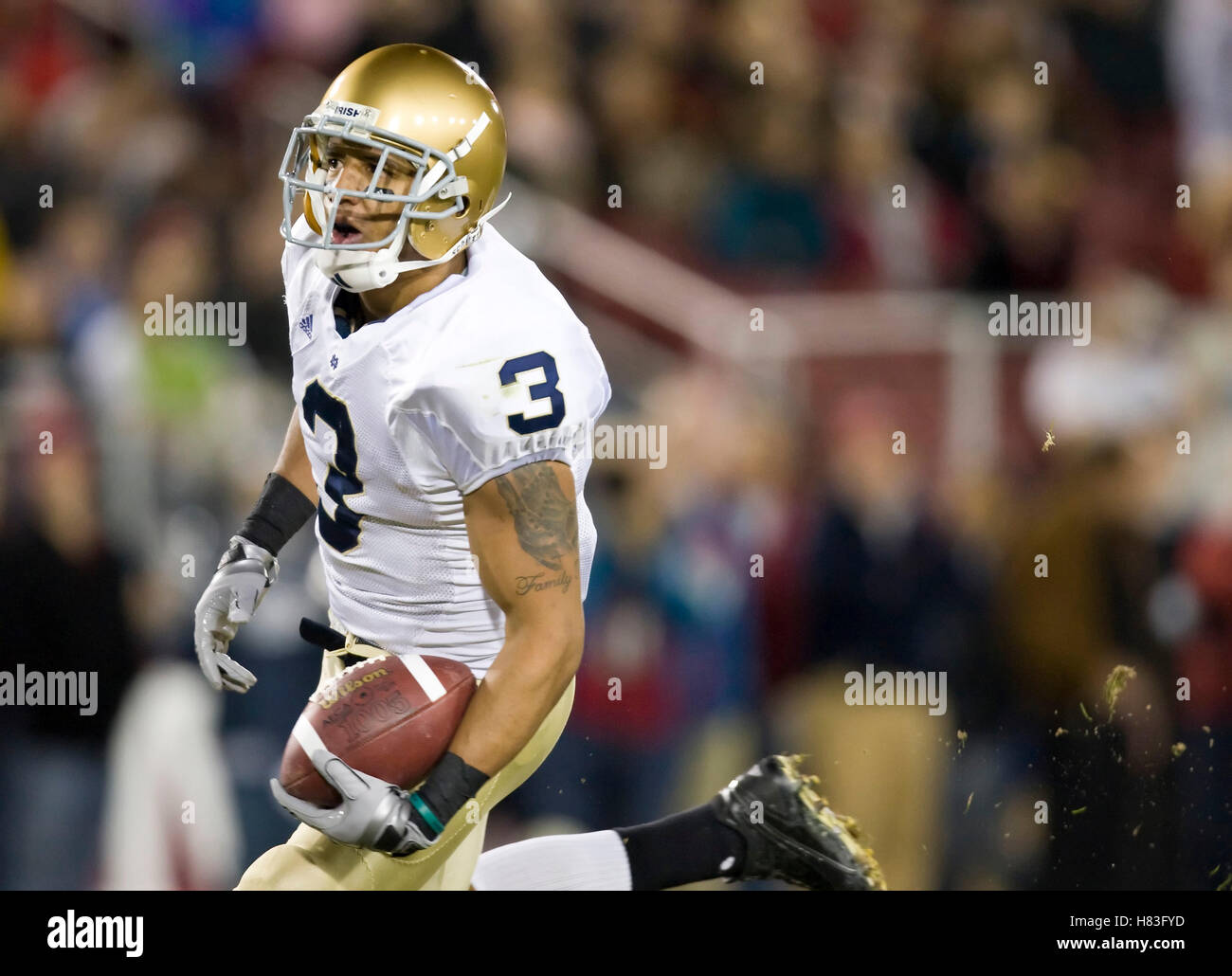 Notre dame fighting irish wide hi-res stock photography and images - Alamy