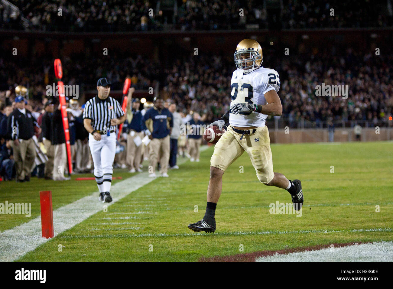 November 28, 2009; Stanford, CA, USA; Notre Dame Fighting Irish wide ... November 28, 2009; Stanford, CA, USA; Notre Dame Fighting Irish wide ...