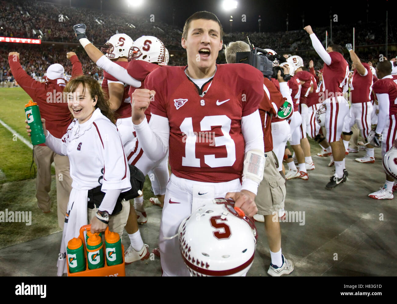 November 28, 2009; Stanford, CA, USA; Stanford Cardinal quarterback ...