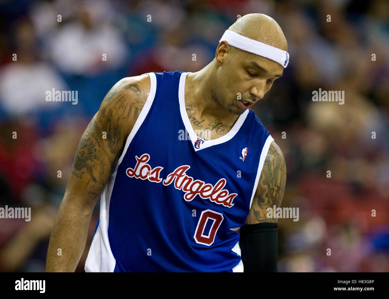 February 28, 2010; Sacramento, CA, USA; Los Angeles Clippers forward ...