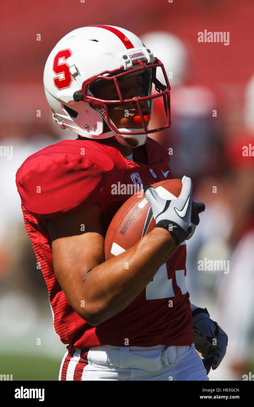 September 4, 2010; Stanford, CA, USA; Stanford Cardinal running back ...