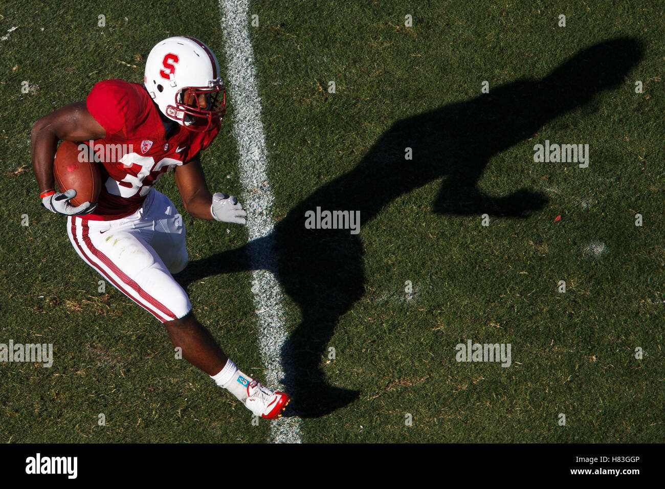 September 4, 2010; Stanford, CA, USA; Stanford Cardinal running back ...