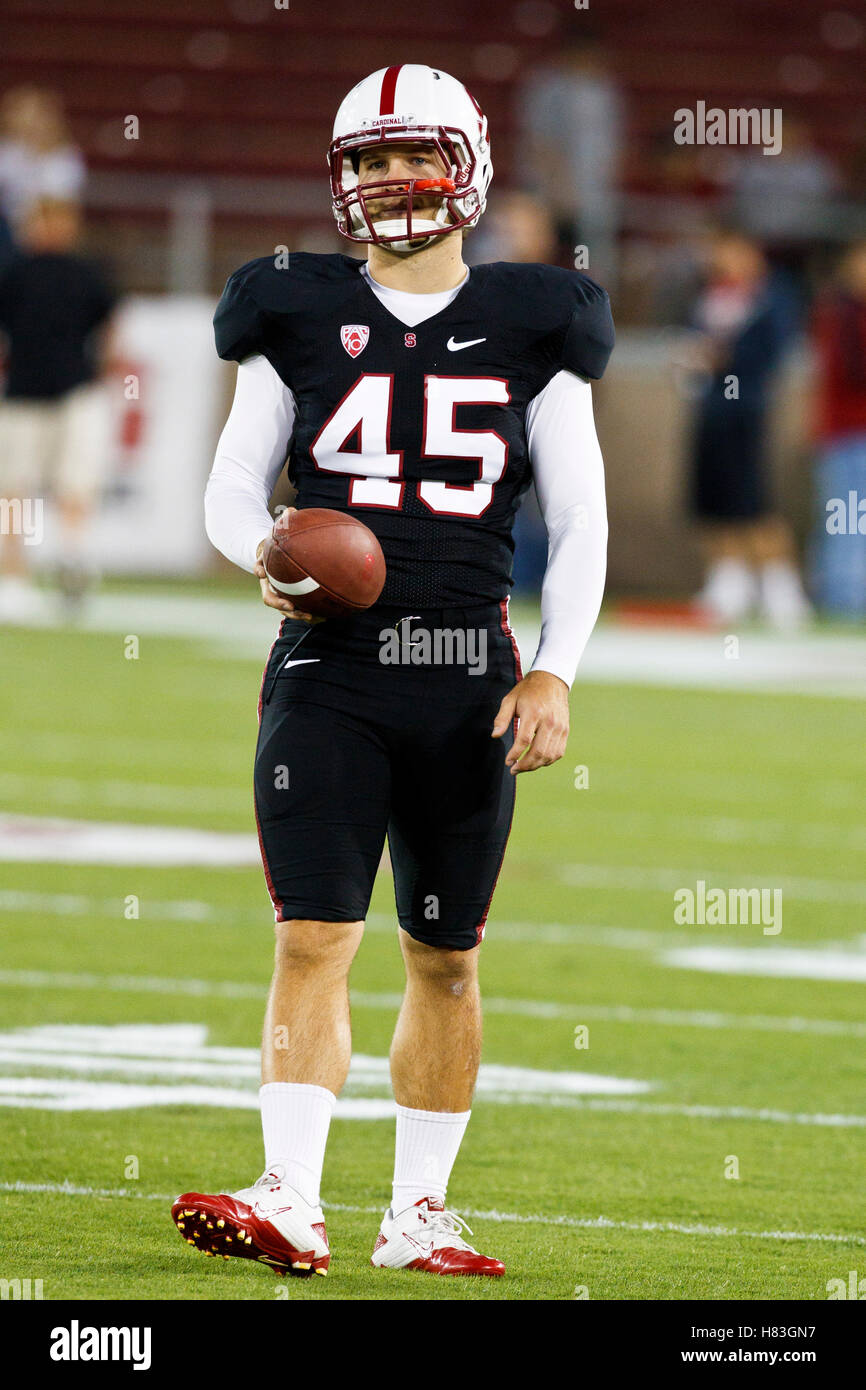 September 18, 2010; Stanford, CA, USA; Stanford Cardinal long snapper ...