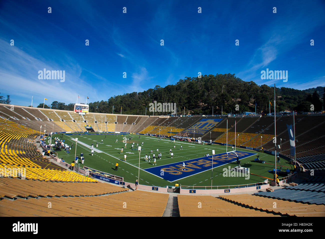 October 9, 2010; Berkeley, CA, USA; General view of Memorial Stadium ...