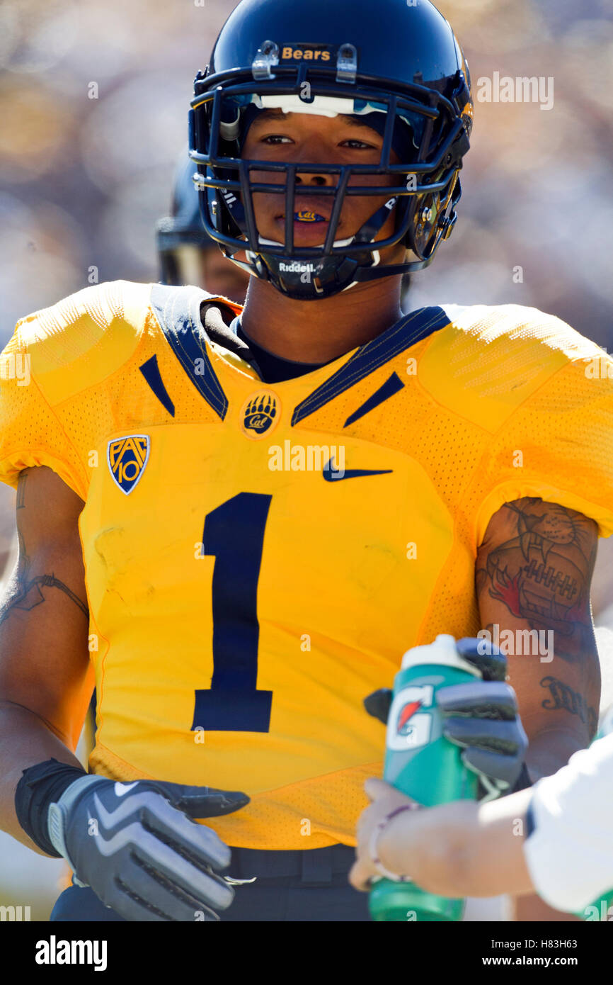 October 9, 2010; Berkeley, CA, USA; California Golden Bears wide ...
