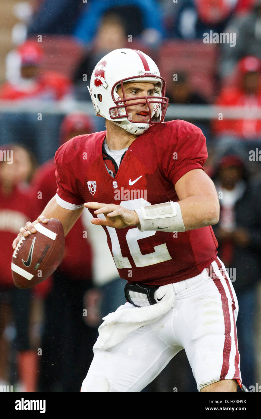 October 23, 2010; Stanford, CA, USA; Stanford Cardinal quarterback ...