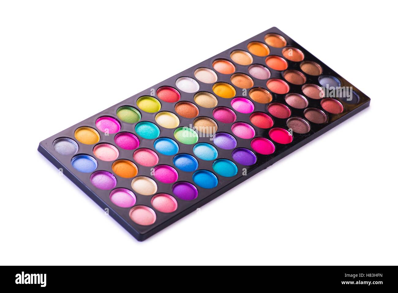 Artist palette isolated on white Stock Photo - Alamy