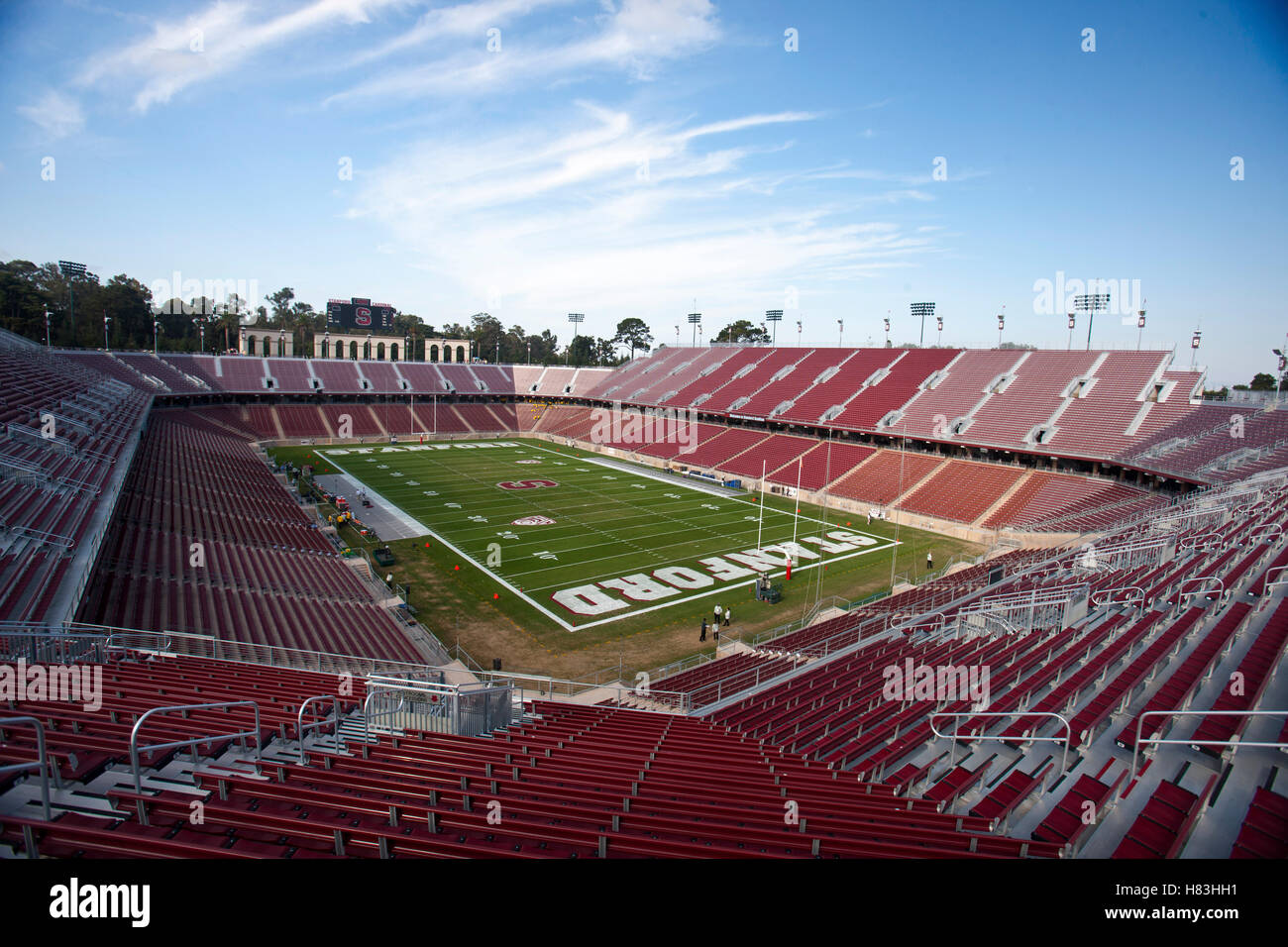 November 6, 2010; Stanford, CA, USA; General view of Stanford Stadium ...