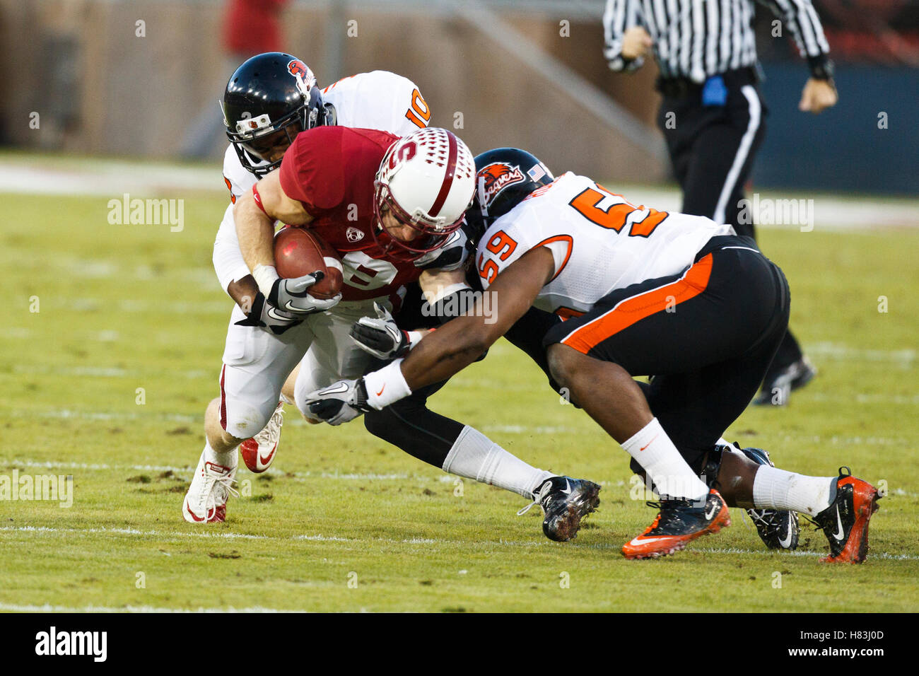 November 27, 2010; Stanford, CA, USA; Stanford Cardinal wide receiver ...