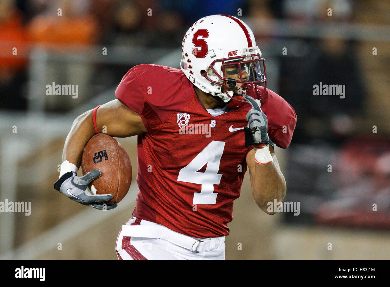 November 27, 2010; Stanford, CA, USA; Stanford Cardinal wide receiver ...