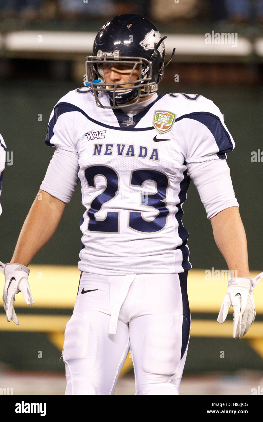 January 9, 2011; San Francisco, CA, USA; Nevada Wolf Pack wide receiver ...