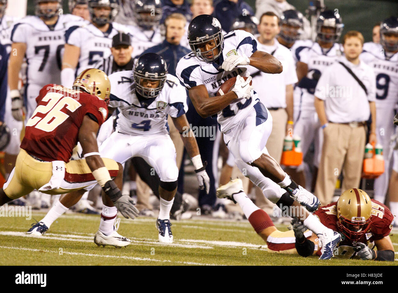 January 9, 2011; San Francisco, CA, USA; Boston College Eagles ...