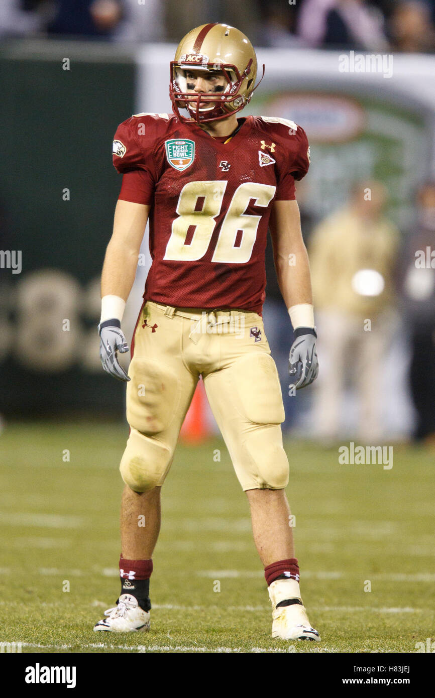 January 9, 2011; San Francisco, CA, USA; Boston College Eagles wide ...