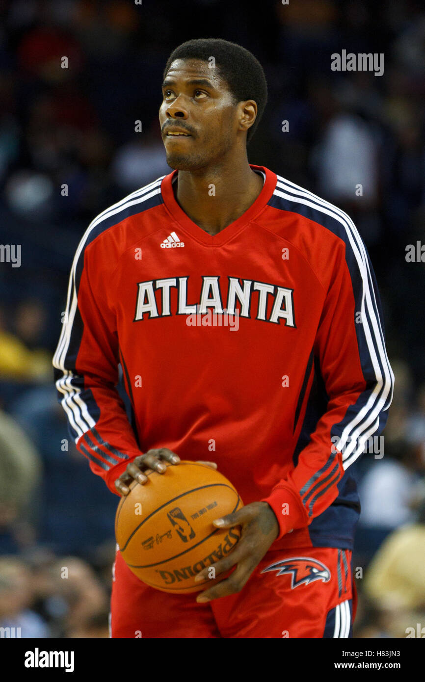 February 25, 2011; Oakland, CA, USA; Atlanta Hawks small forward Marvin ...