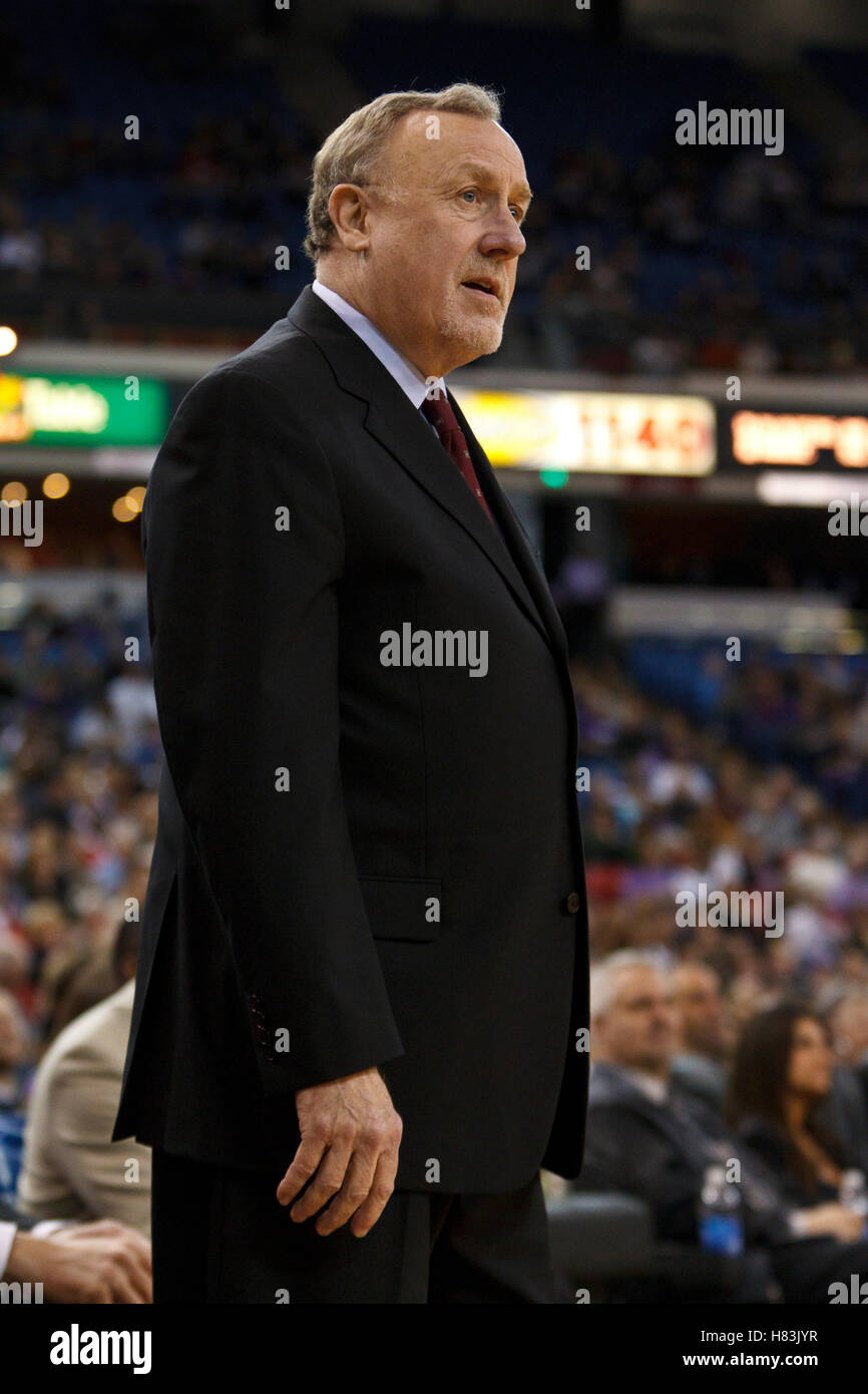 March 7, 2011; Sacramento, CA, USA; Houston Rockets head coach Rick ...