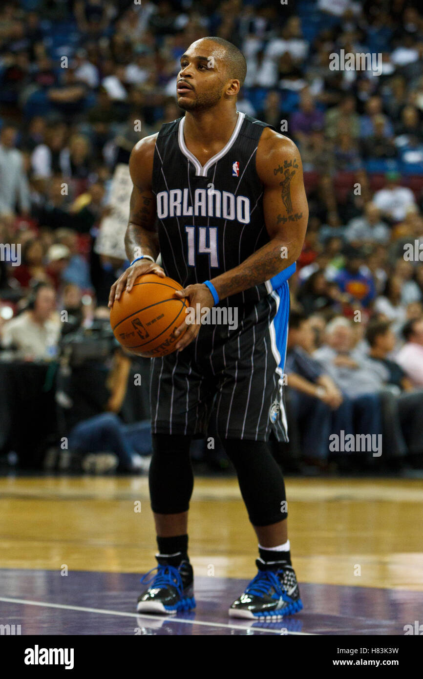 March 9, 2011; Sacramento, CA, USA; Orlando Magic point guard Jameer ...