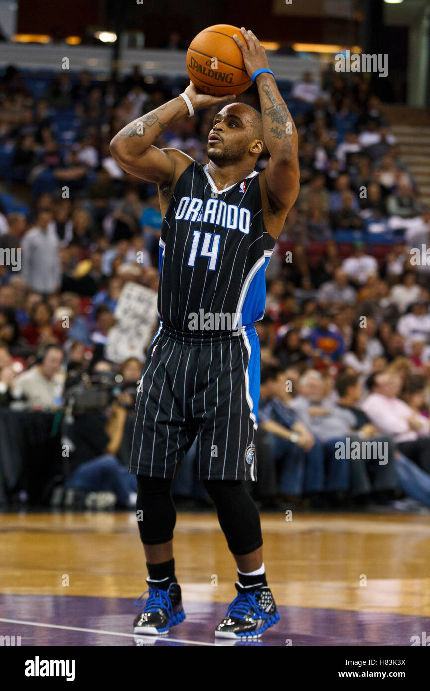 March 9, 2011; Sacramento, CA, USA; Orlando Magic point guard Jameer ...