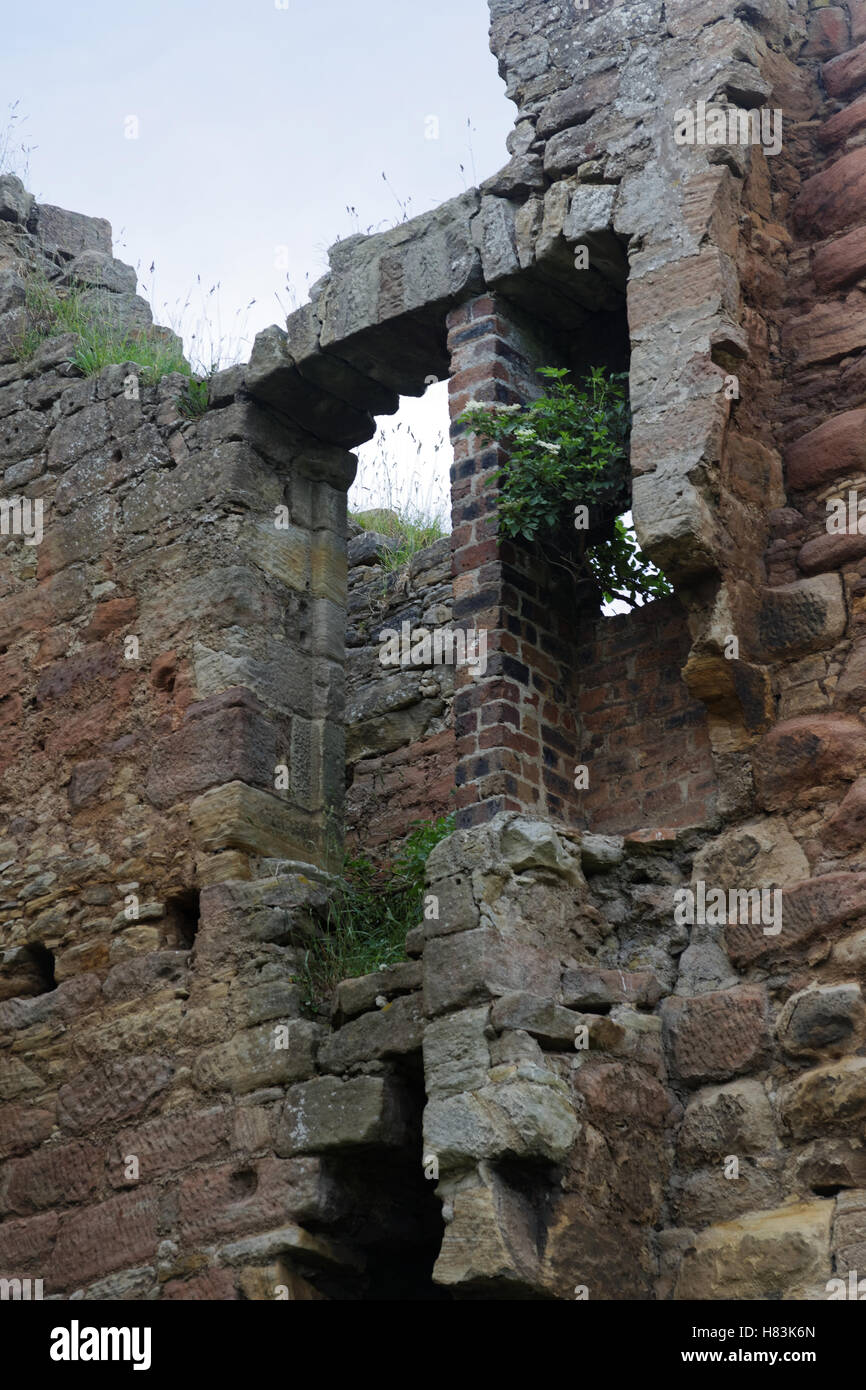 Gilbertfield Castle is a ruined 17th-century castle in Scotland Stock ...