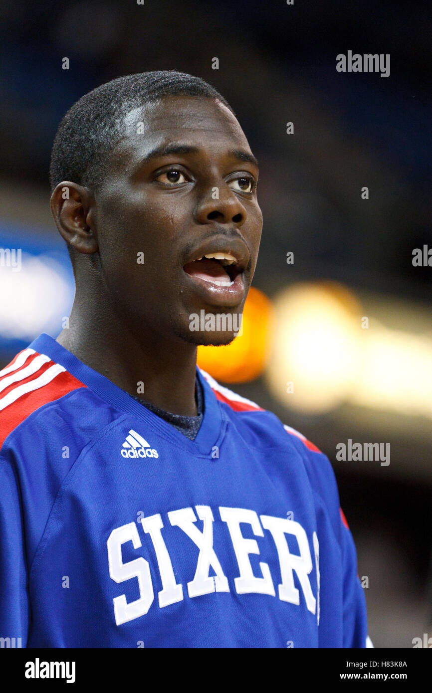March 18, 2011; Sacramento, CA, USA; Philadelphia 76ers point guard ...