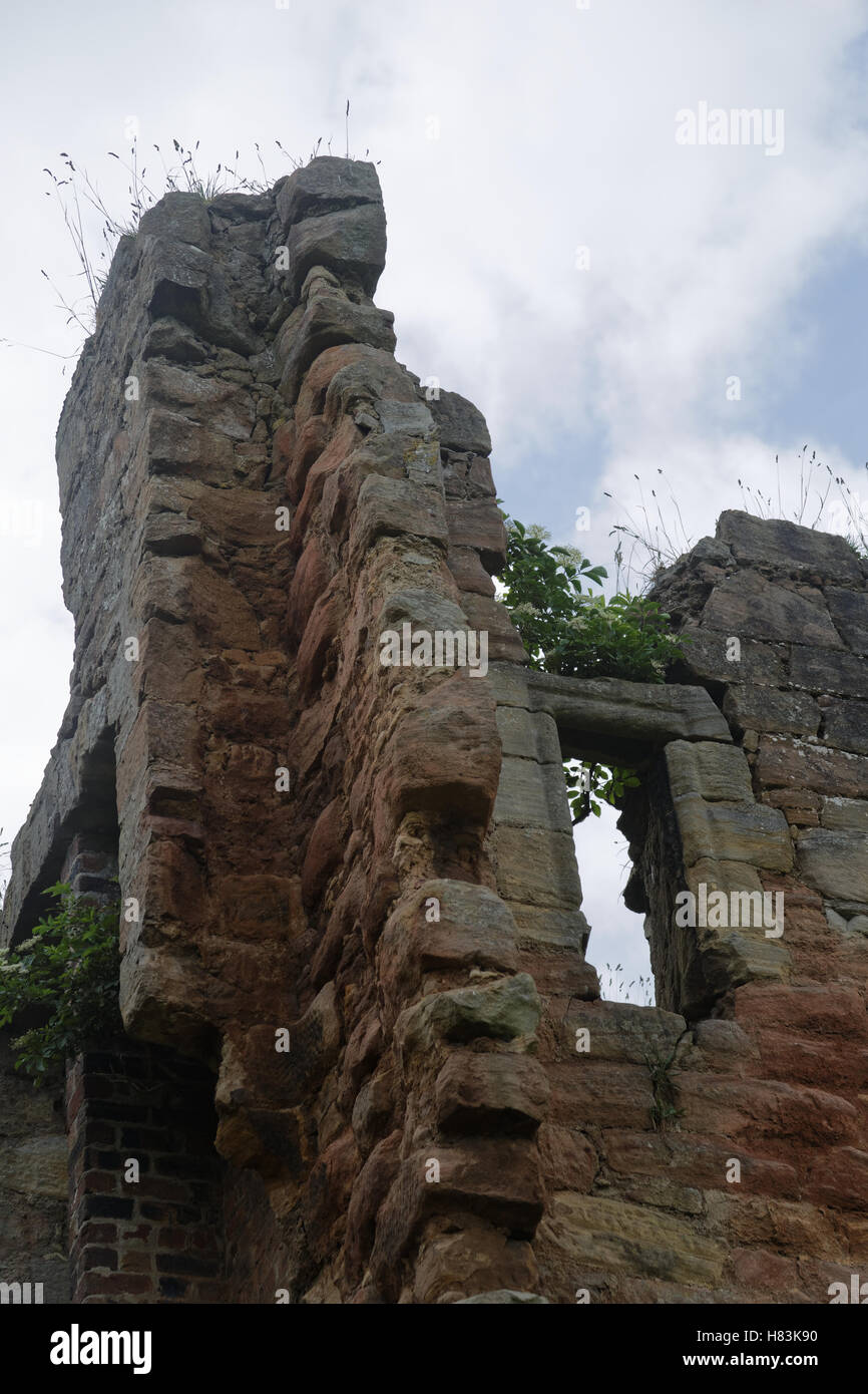Gilbertfield Castle is a ruined 17th-century castle in Scotland Stock ...