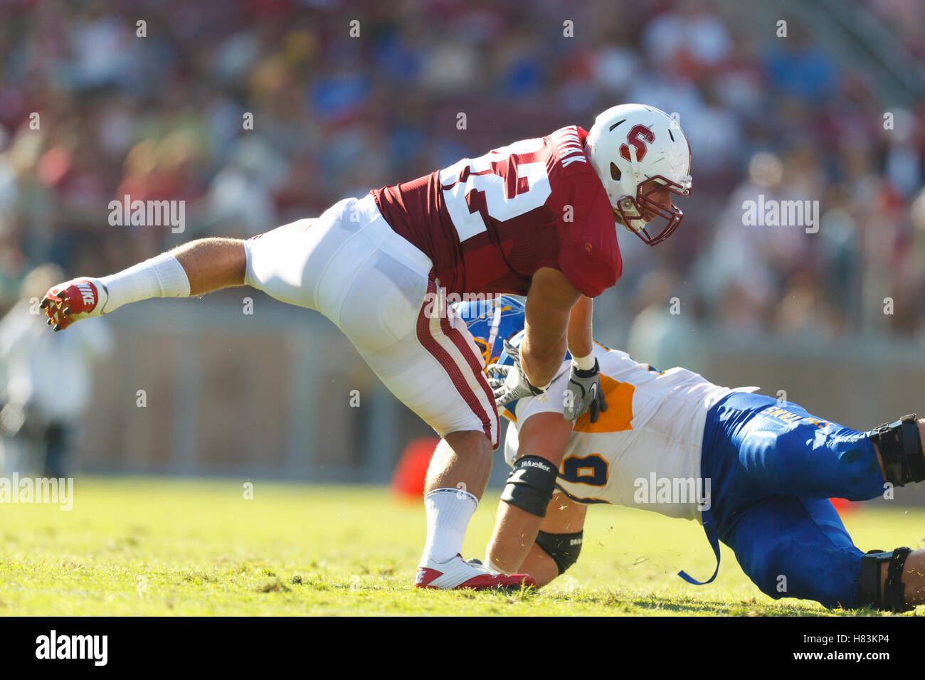 September 3, 2011; Stanford, CA, USA; Stanford Cardinal linebacker Alex ...
