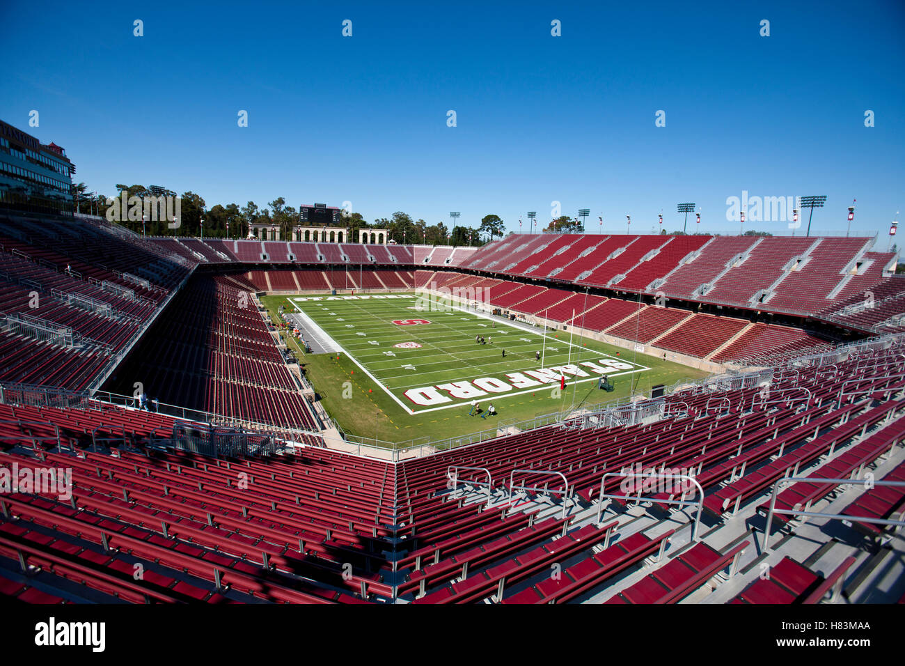 Oct 8, 2011; Stanford CA, USA; General view of the interior of Stanford ...