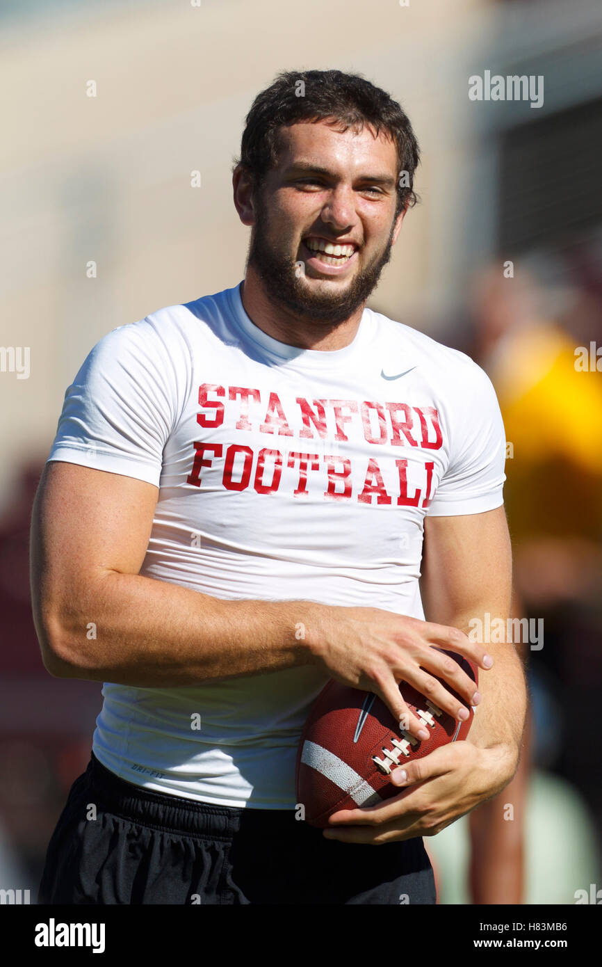 Oct 8, 2011; Stanford CA, USA; Stanford Cardinal quarterback Andrew ... Oct 8, 2011; Stanford CA, USA; Stanford Cardinal quarterback Andrew ...
